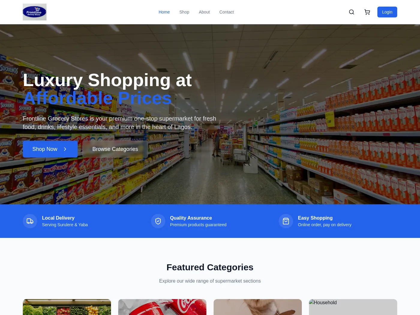 Frontline Grocery Shop