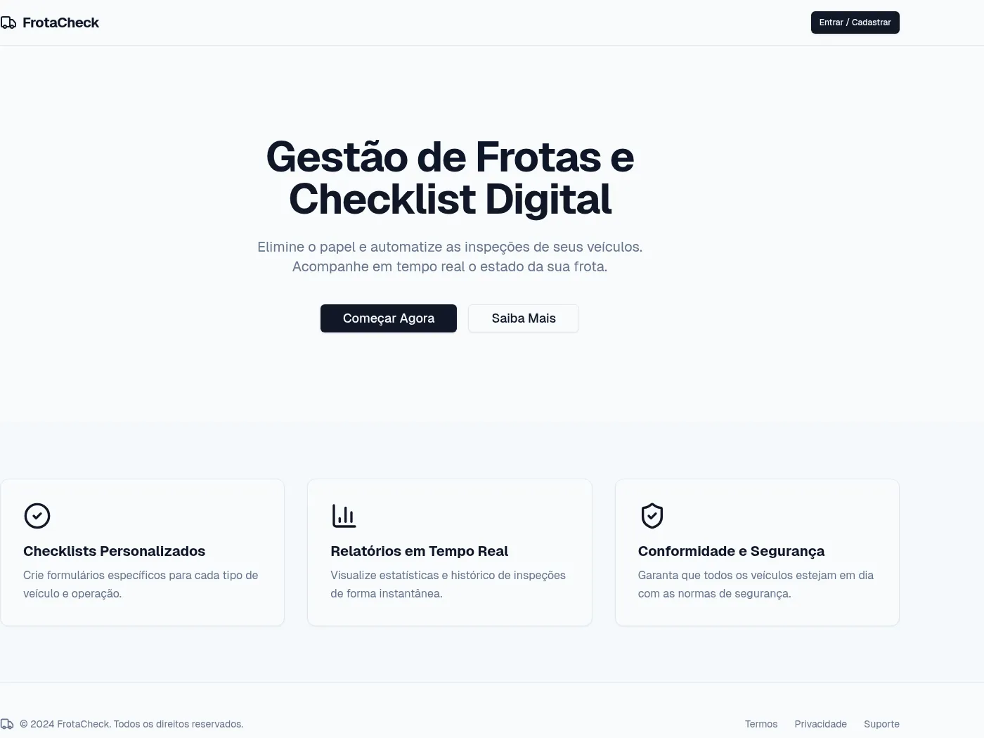 Frota Checklist Clone