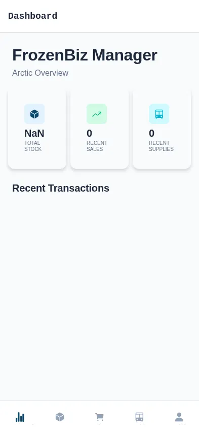 FrozenBiz Manager
