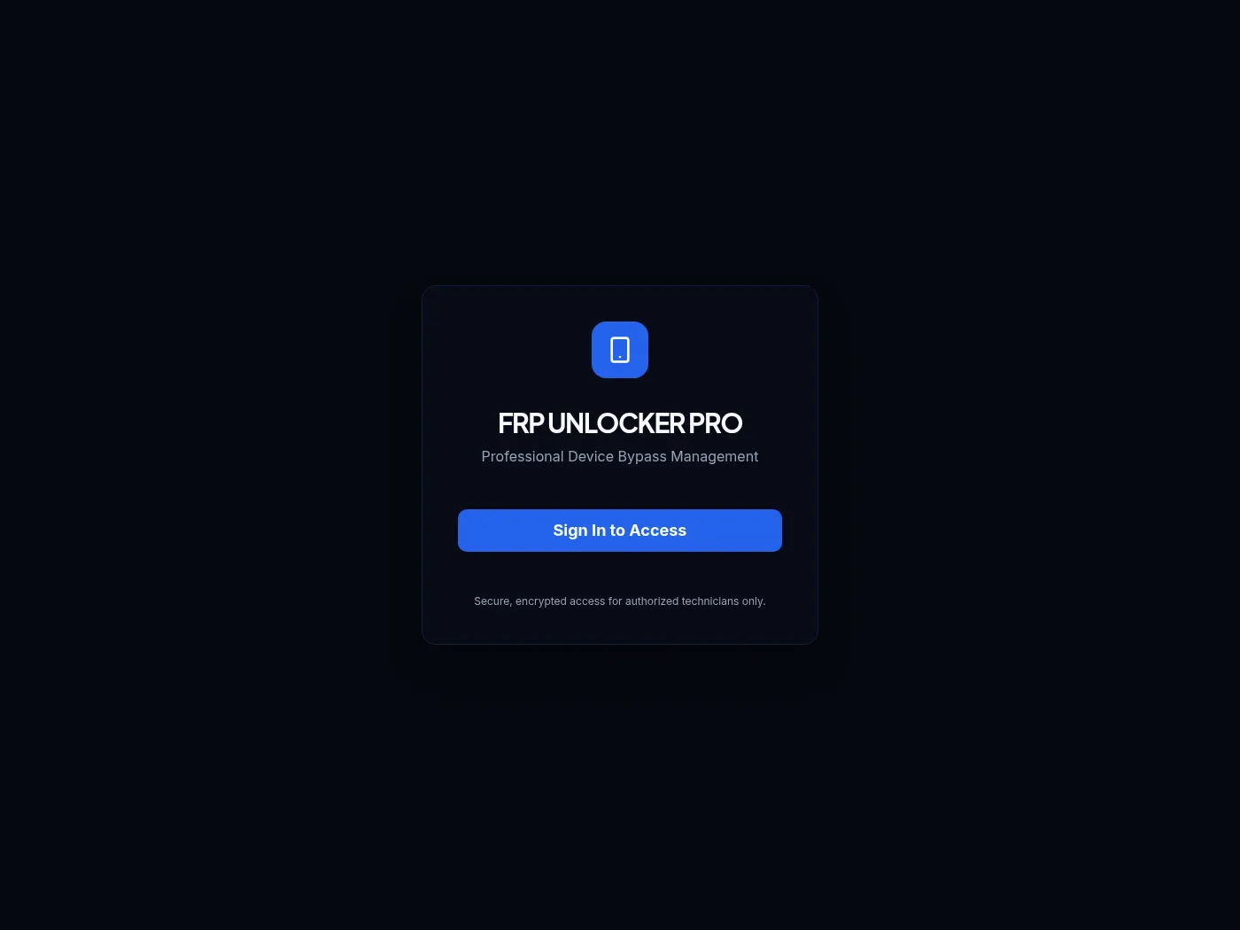 FRP Unlocker Pro