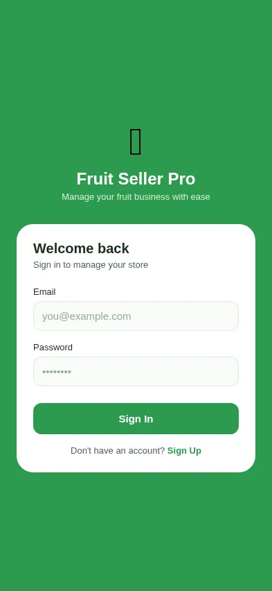 Fruit Seller Pro
