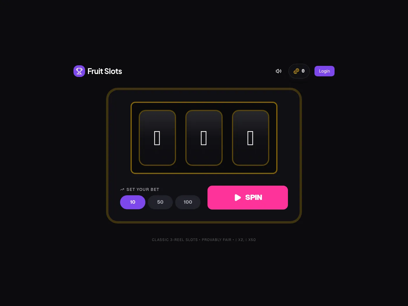 Fruit Slots Game