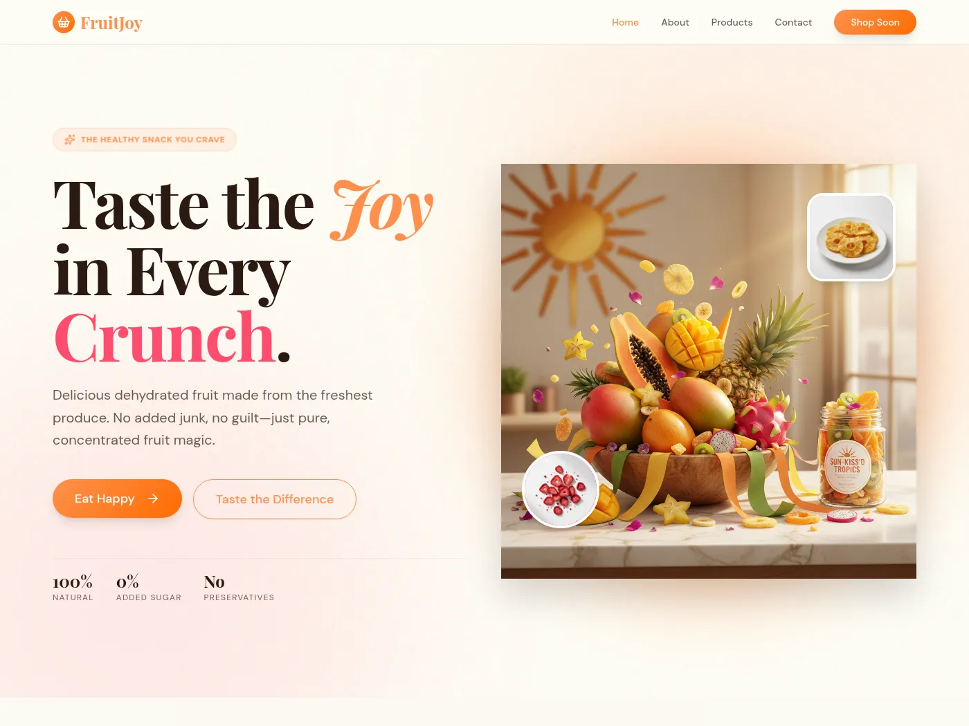 FruitJoy Website
