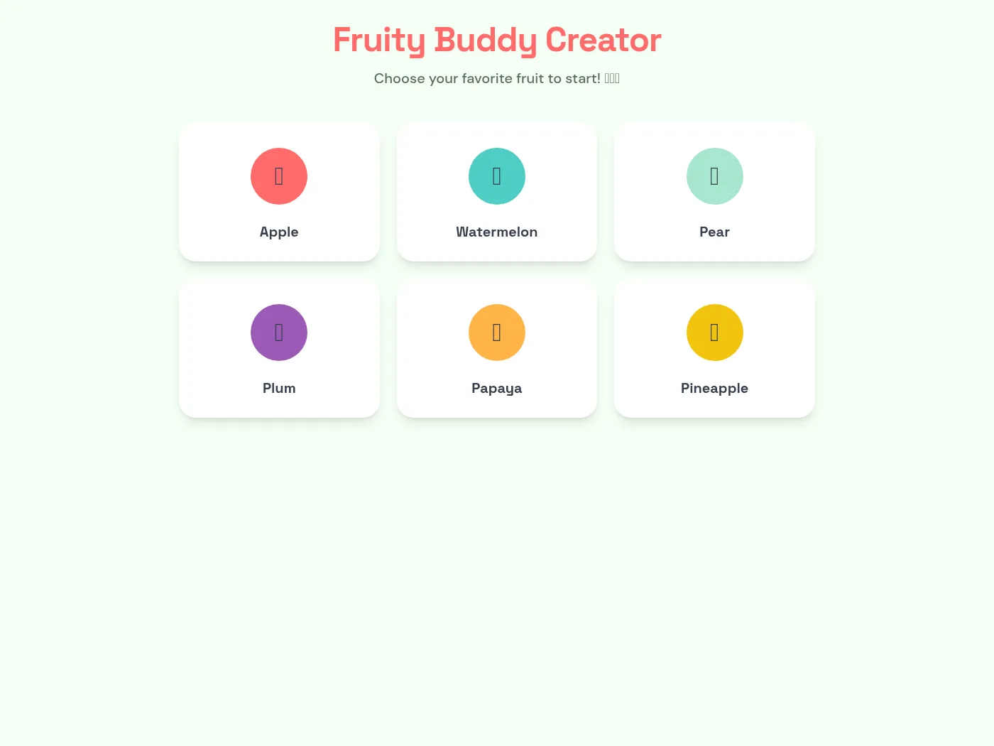 Fruity Buddy Creator