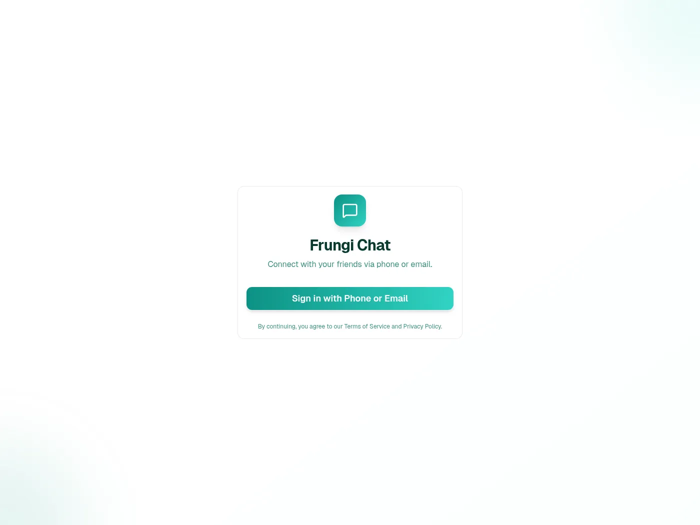 Frungi Chat