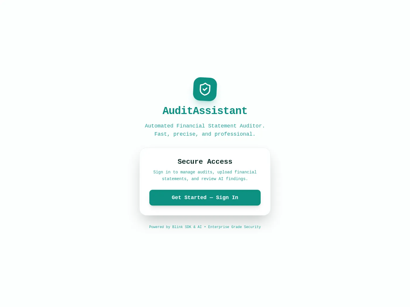FS Audit Assistant