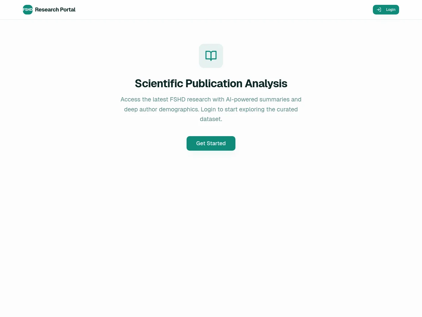 FSHD PubMed Analytics