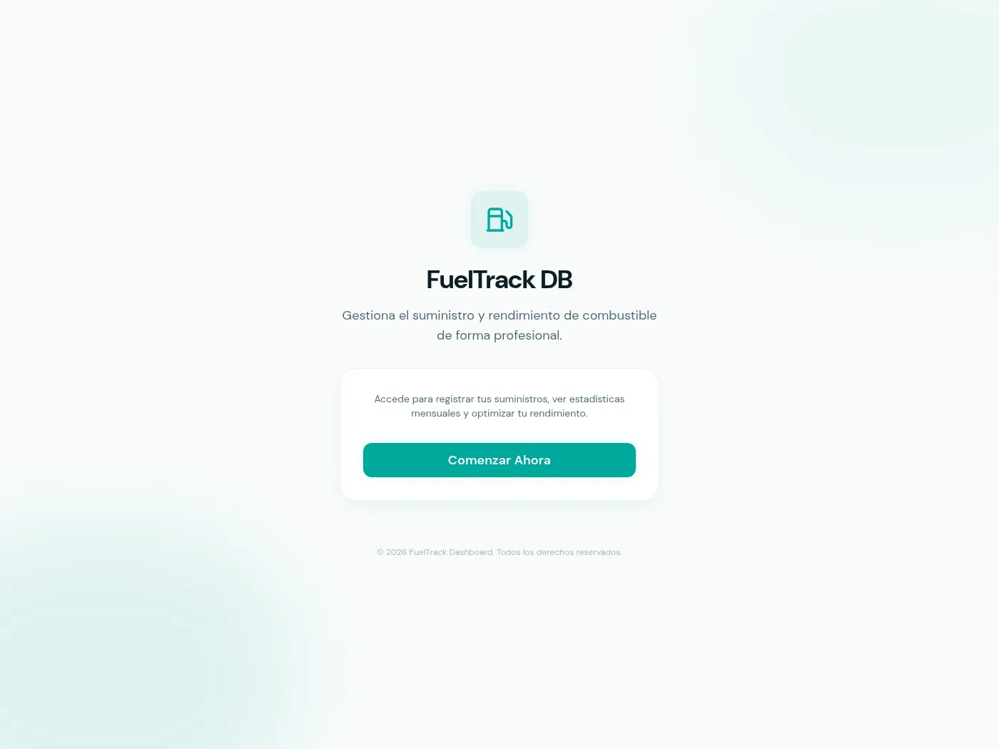 Fuel Tracker Dashboard