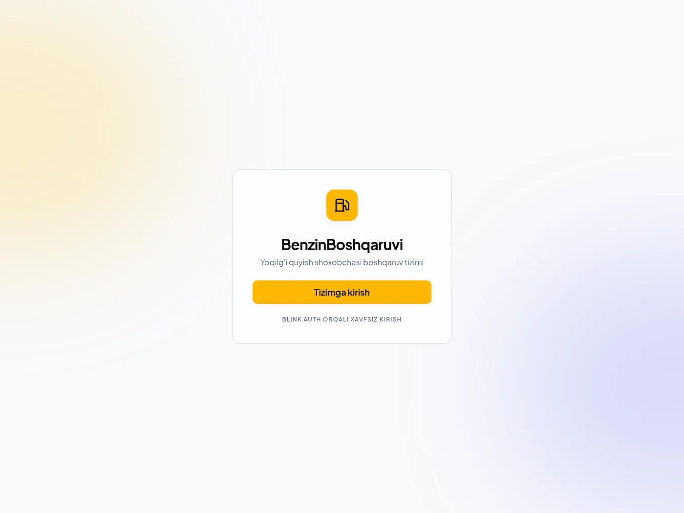 BenzinBoshqaruvi