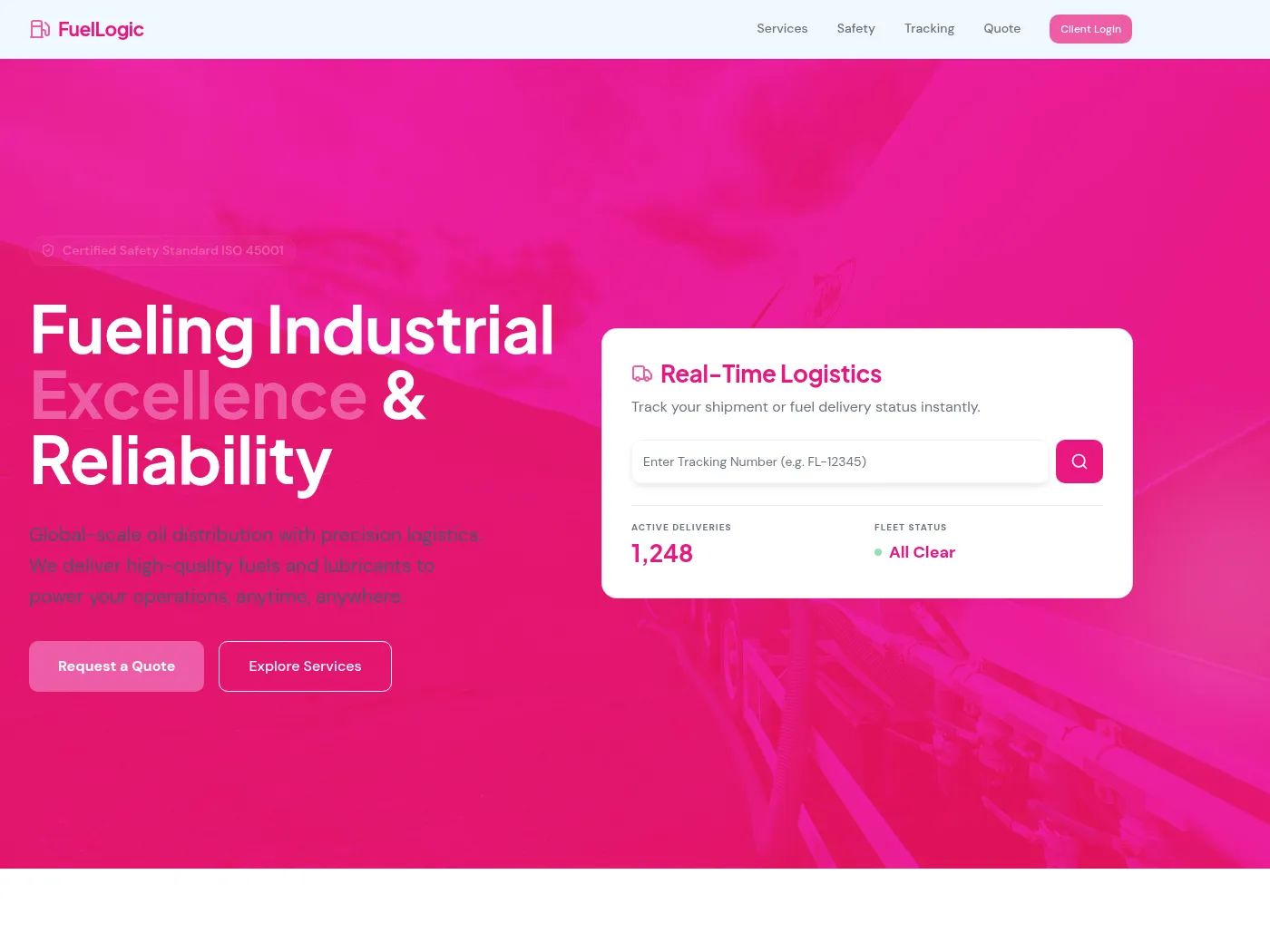 FuelLogic Corporate Web