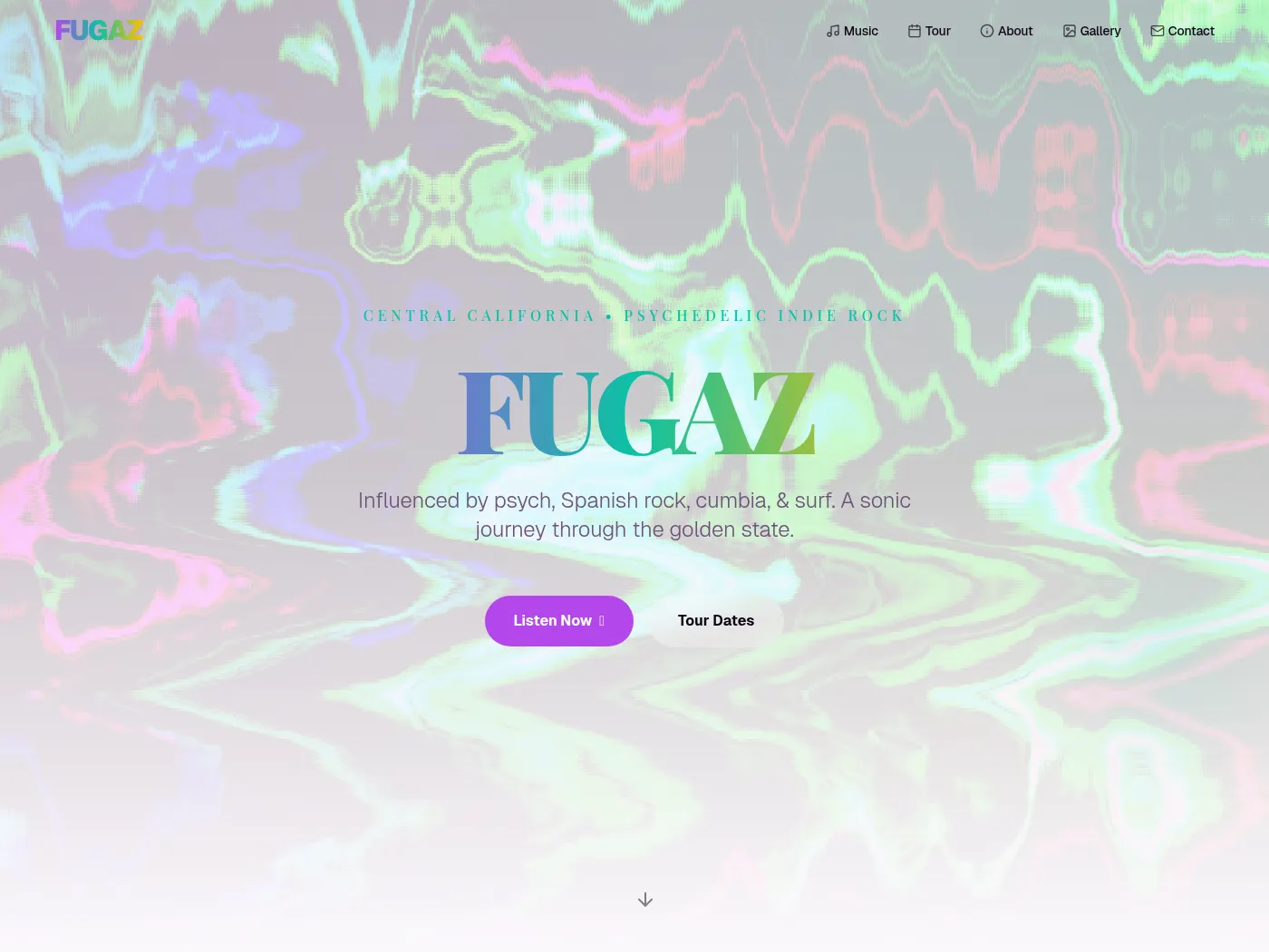 FUGAZ Band Website