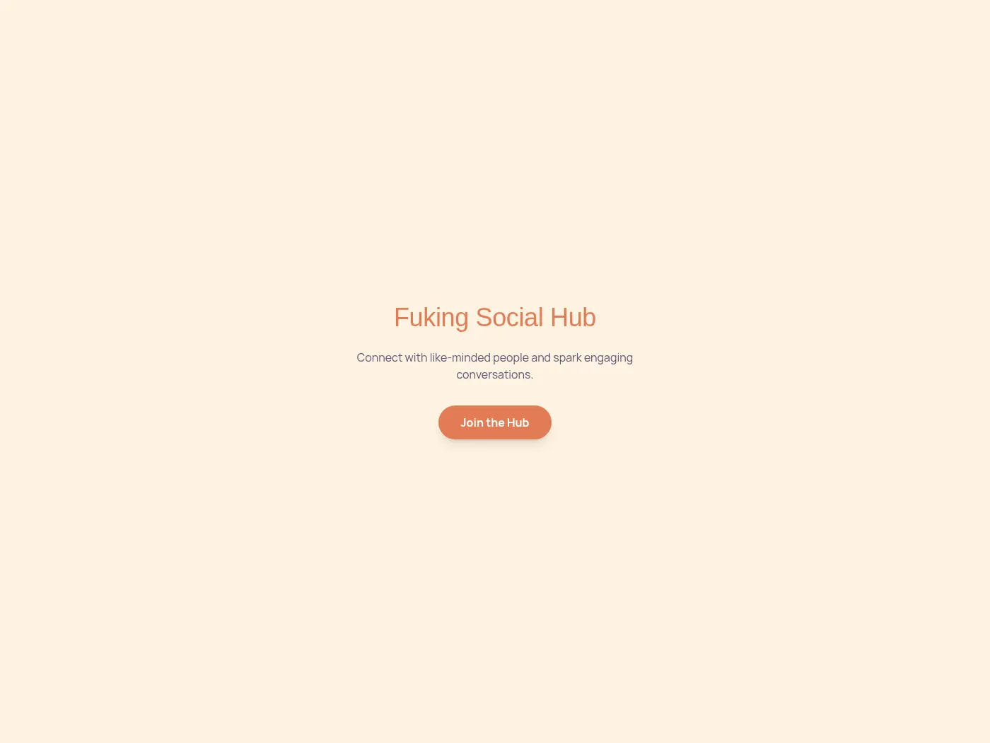 Fuking Social Hub