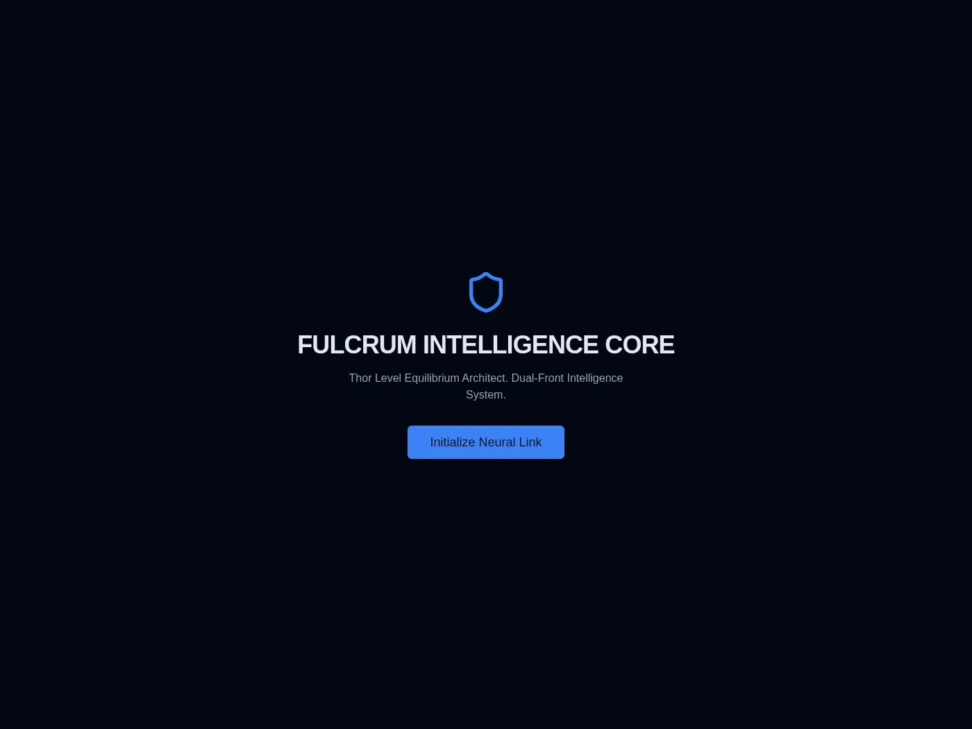 Fulcrum Intelligence Core