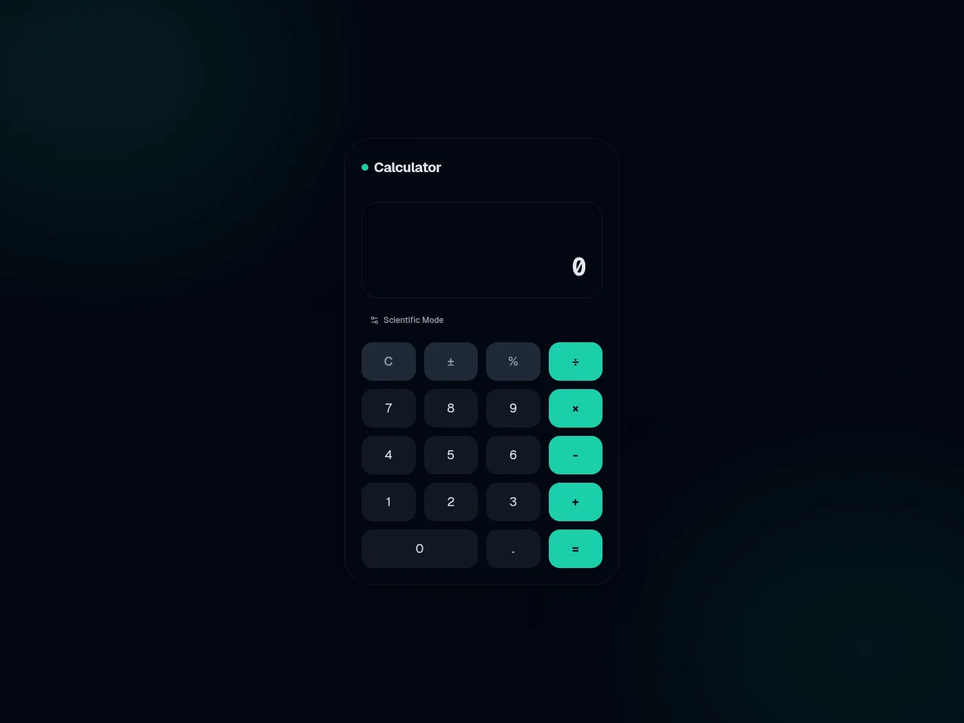 Full Calculator App