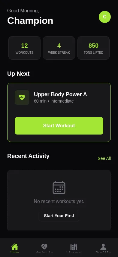 Ultimate Gym App