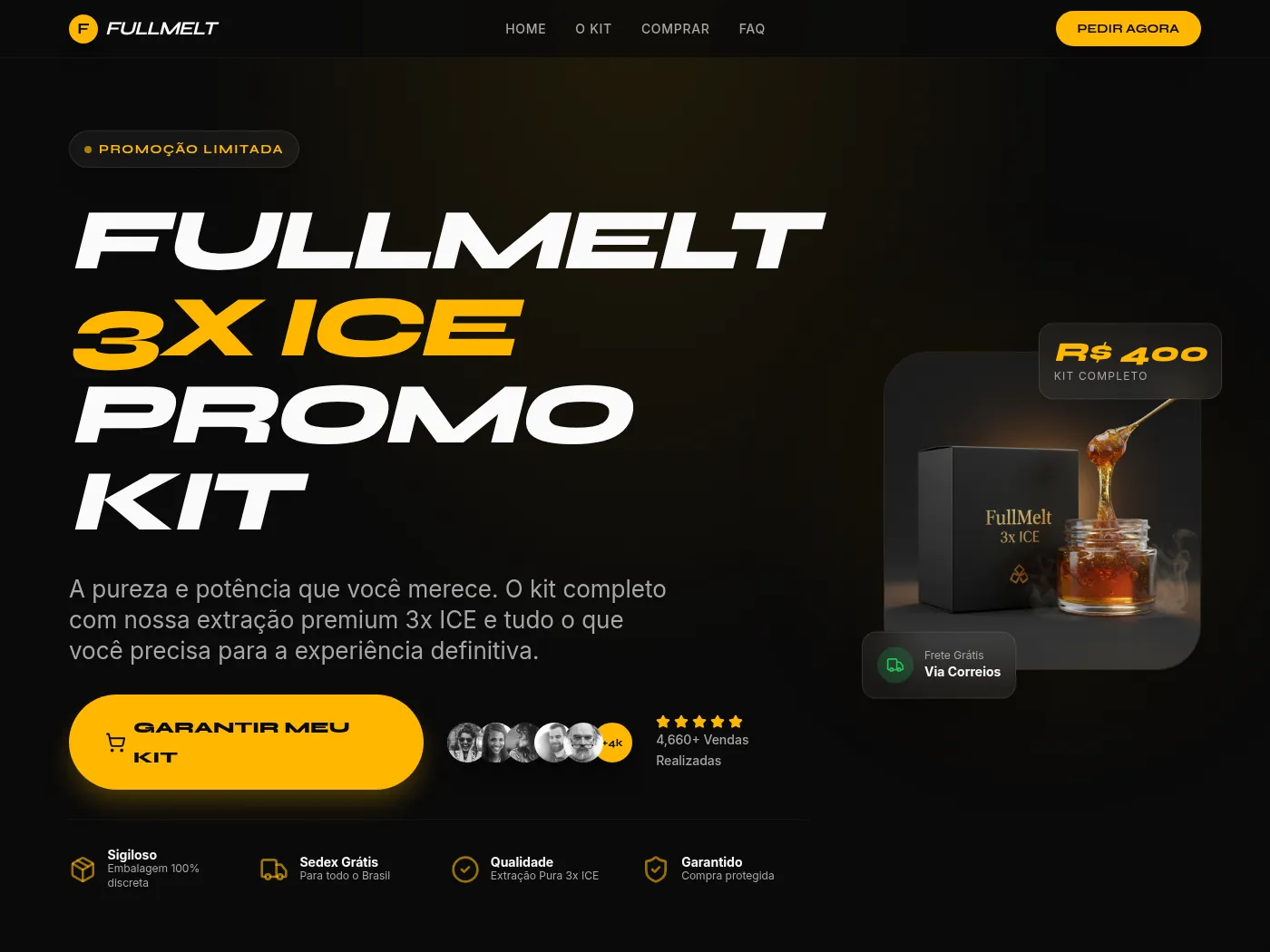 FullMelt Promo Kit Landing