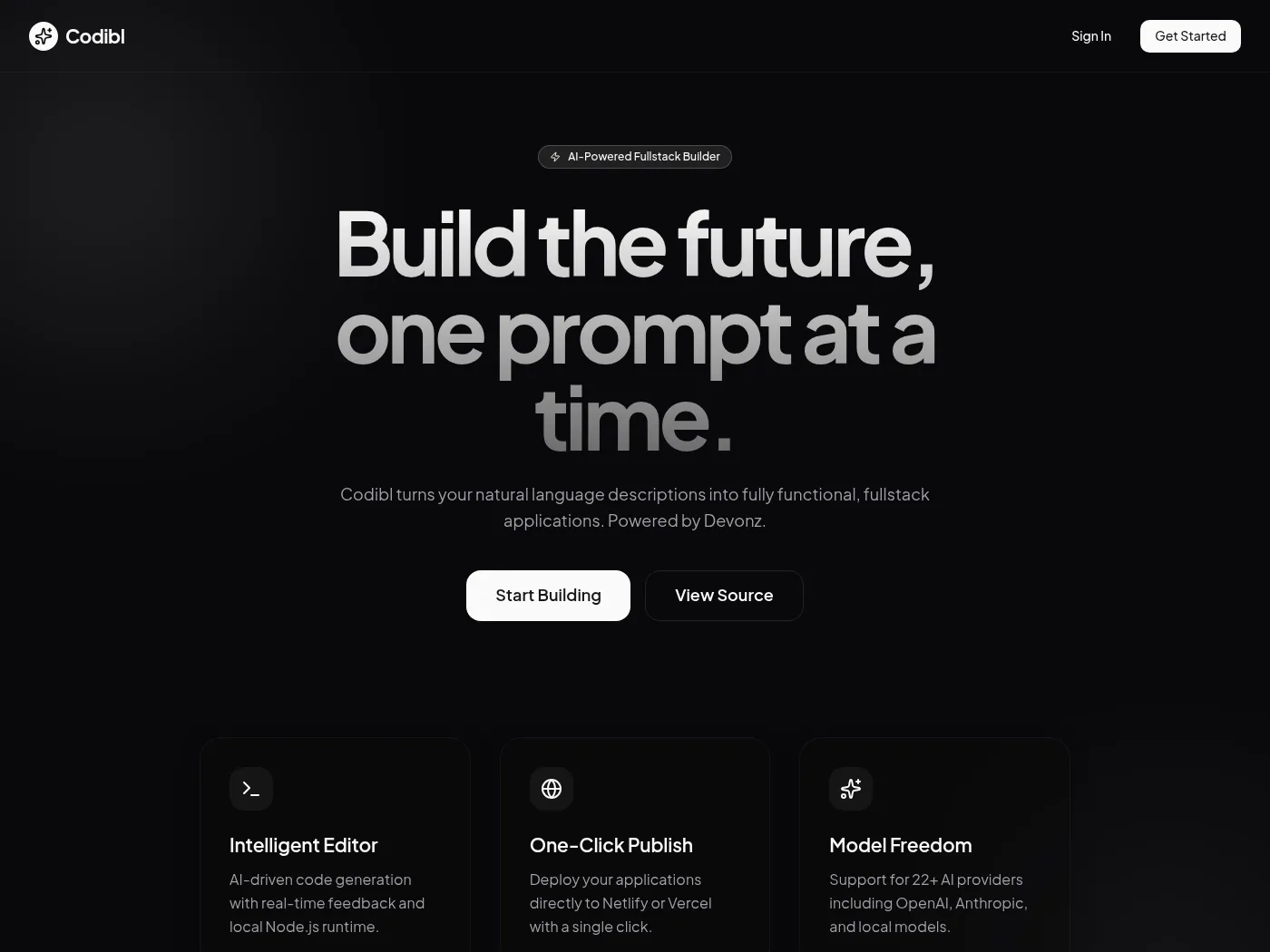 Fullstack App Builder