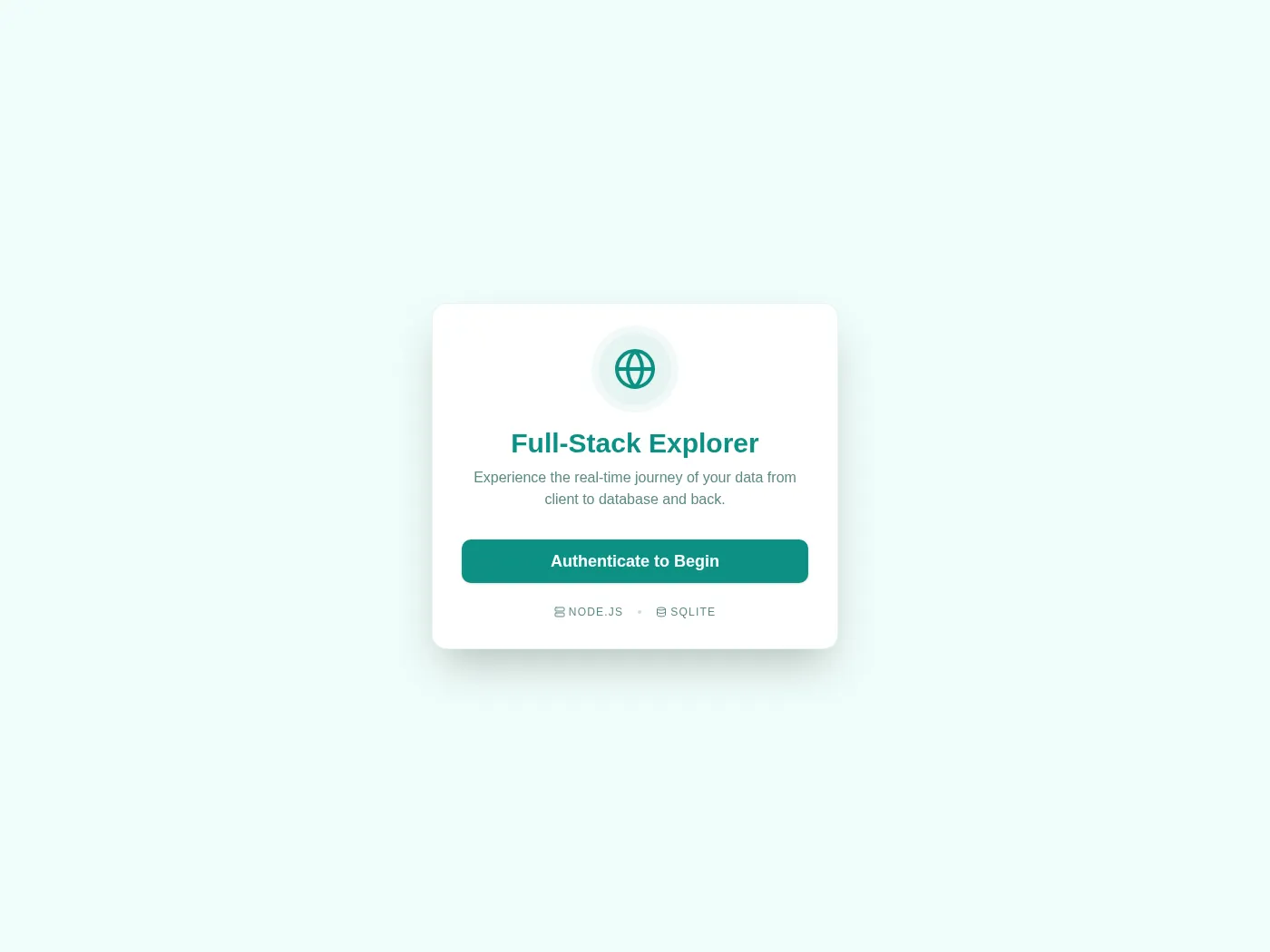 Full-Stack Journey Visualizer
