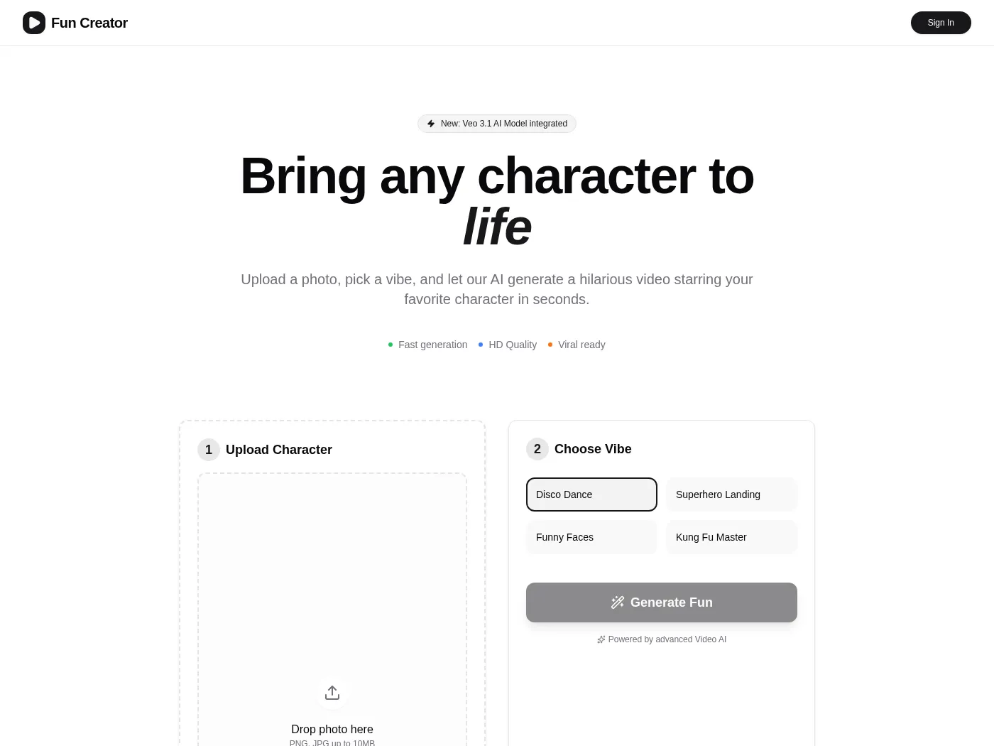 Fun Video Creator