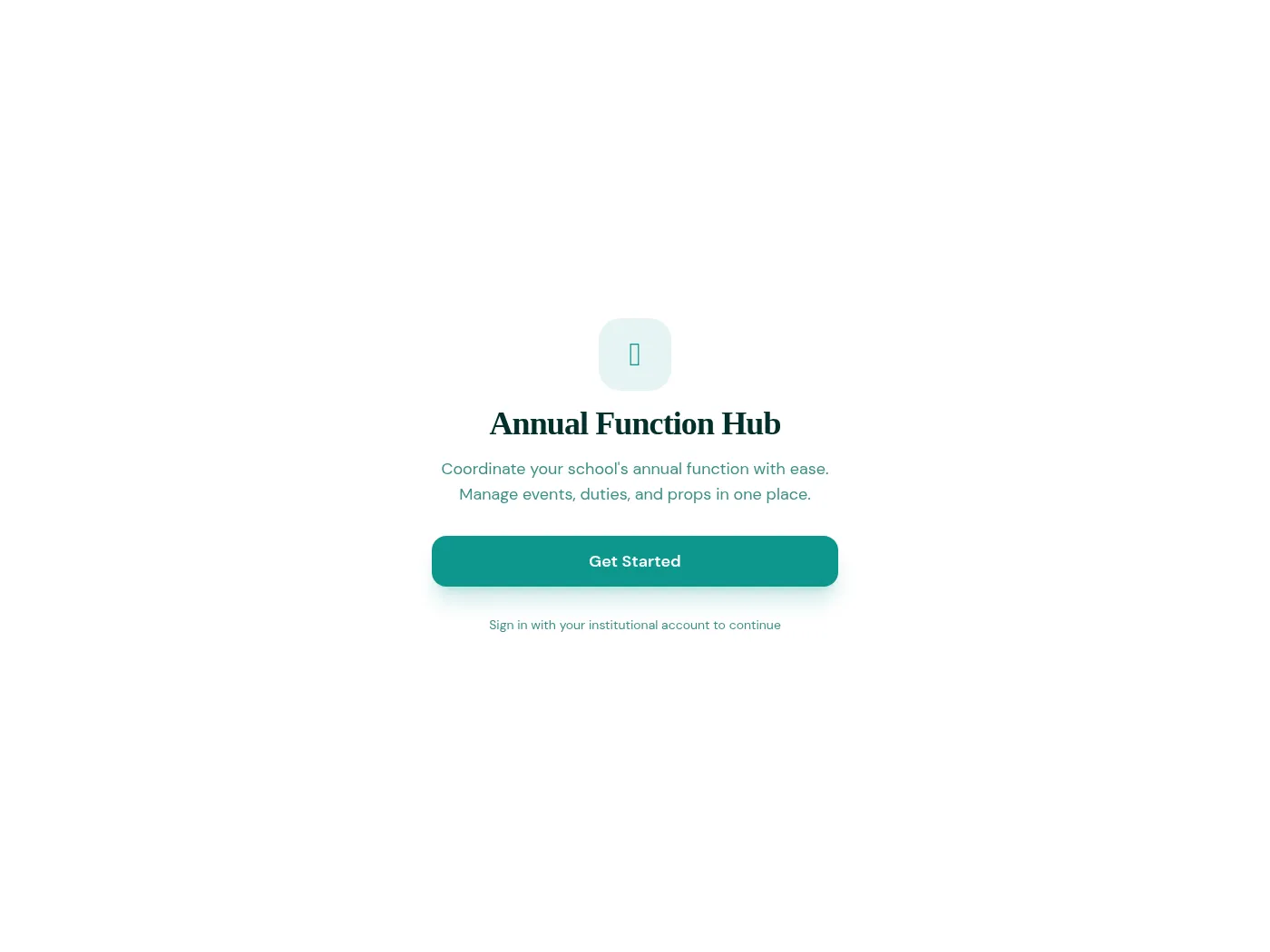 Annual Function Hub
