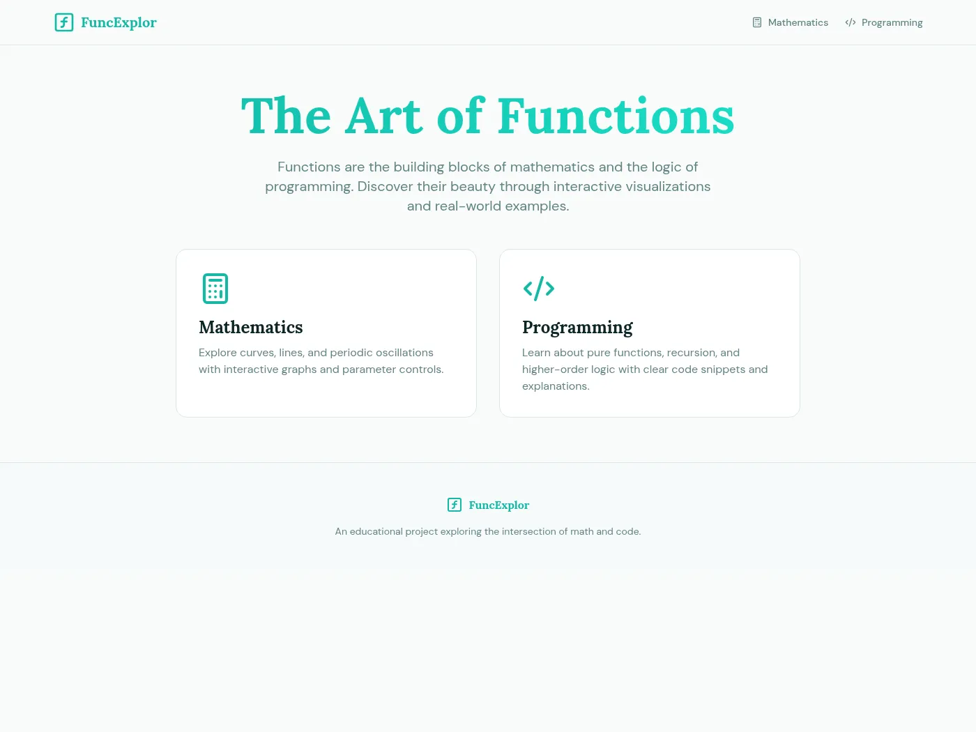 Function Types Explorer