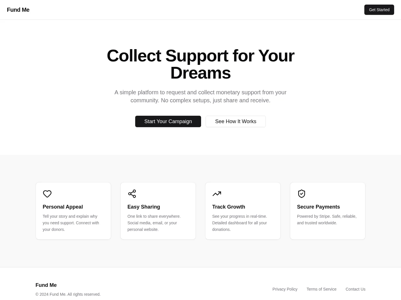 Fund Me App