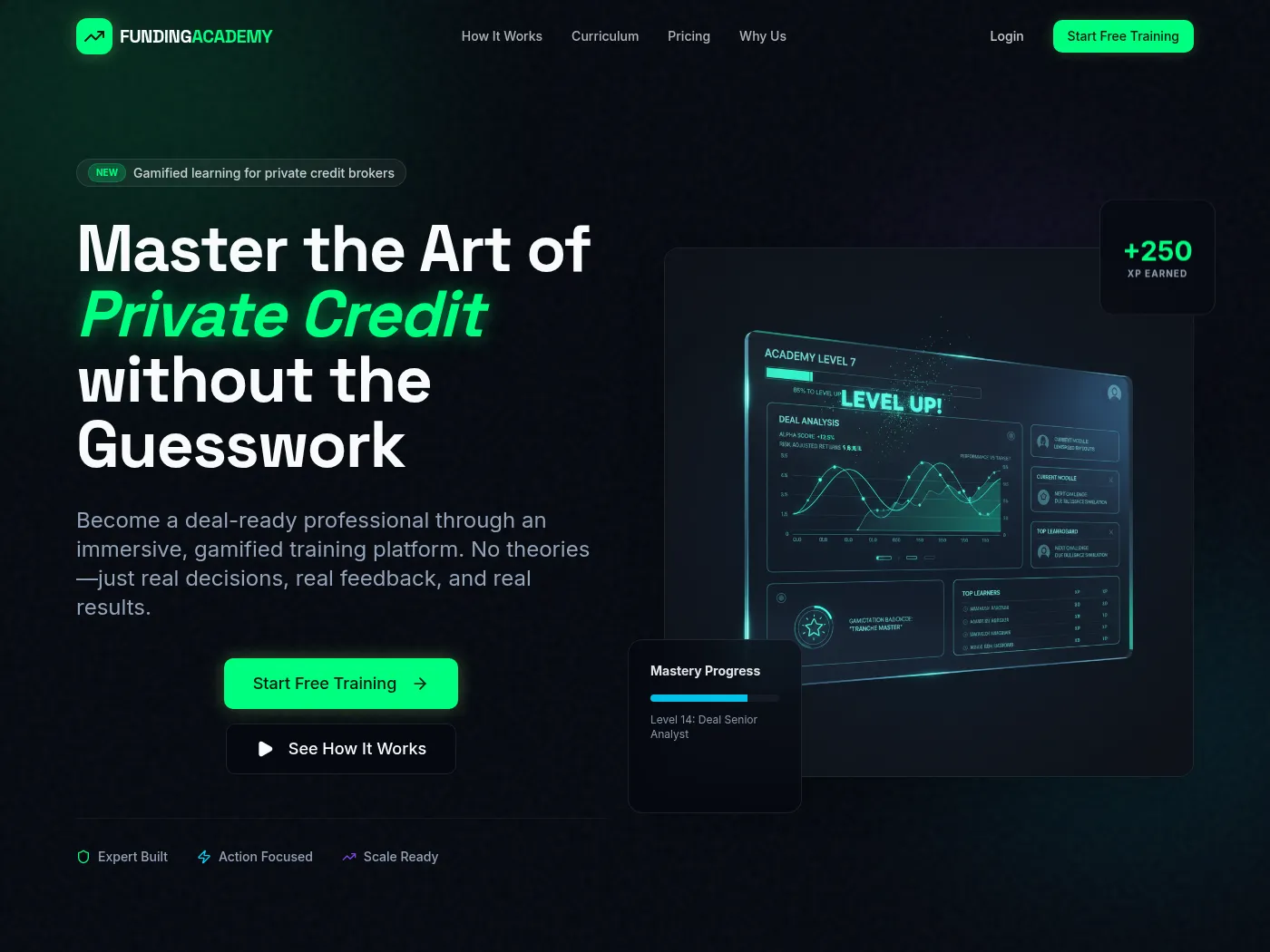 Funding Academy Site