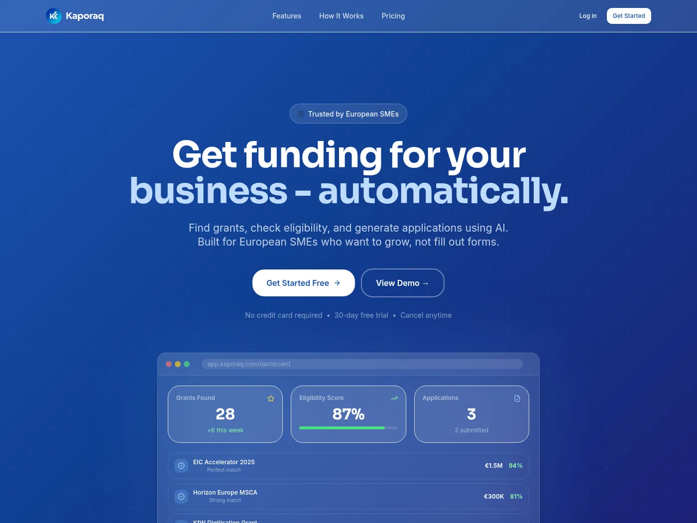 FundMyBiz AI Platform