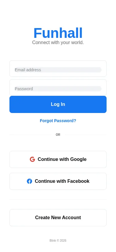 Funhall Social Feed