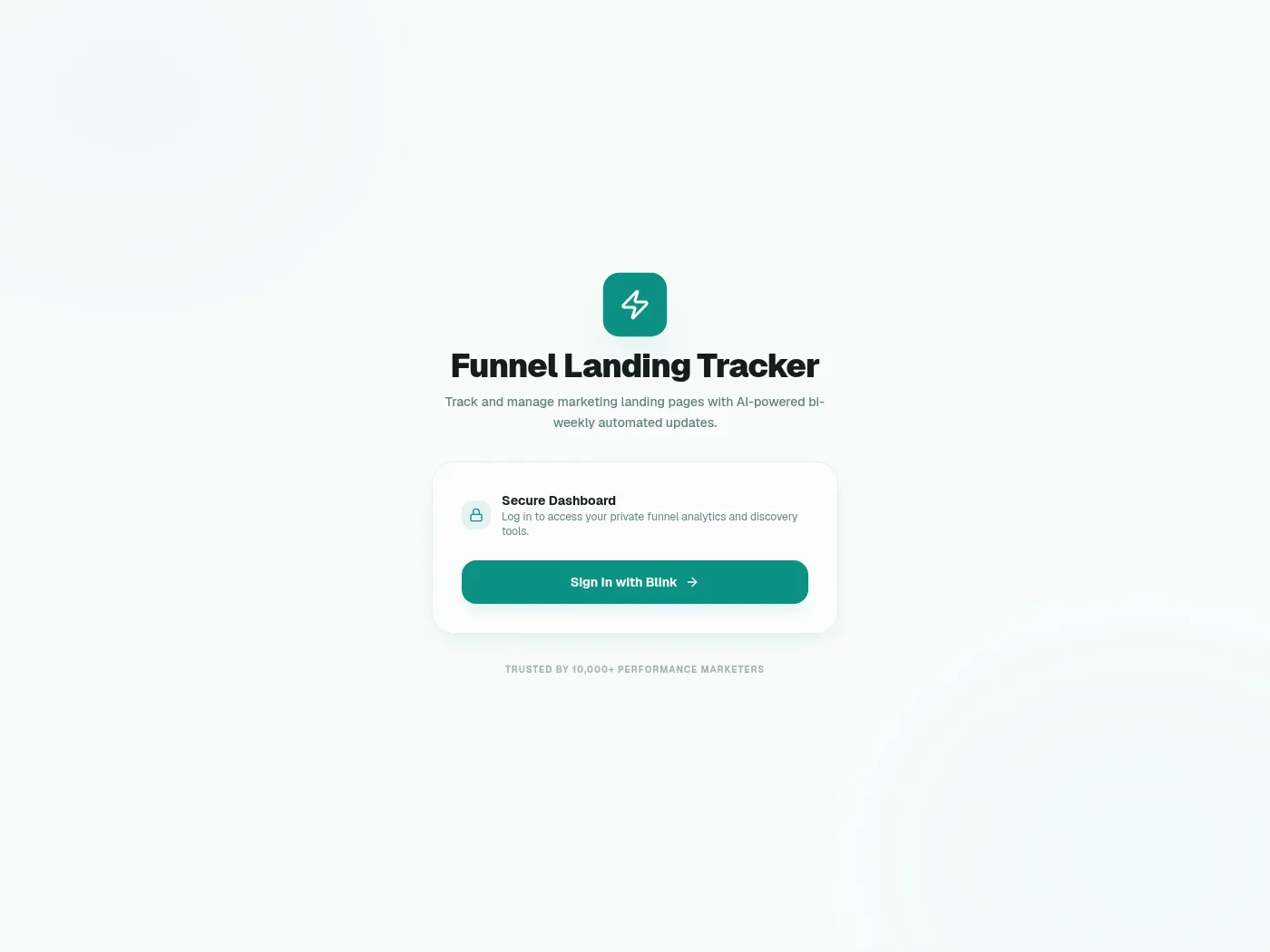 Funnel Landing Tracker