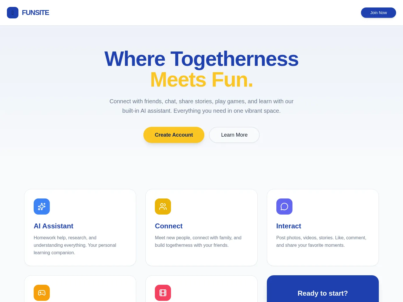 FUNSITE Social Hub