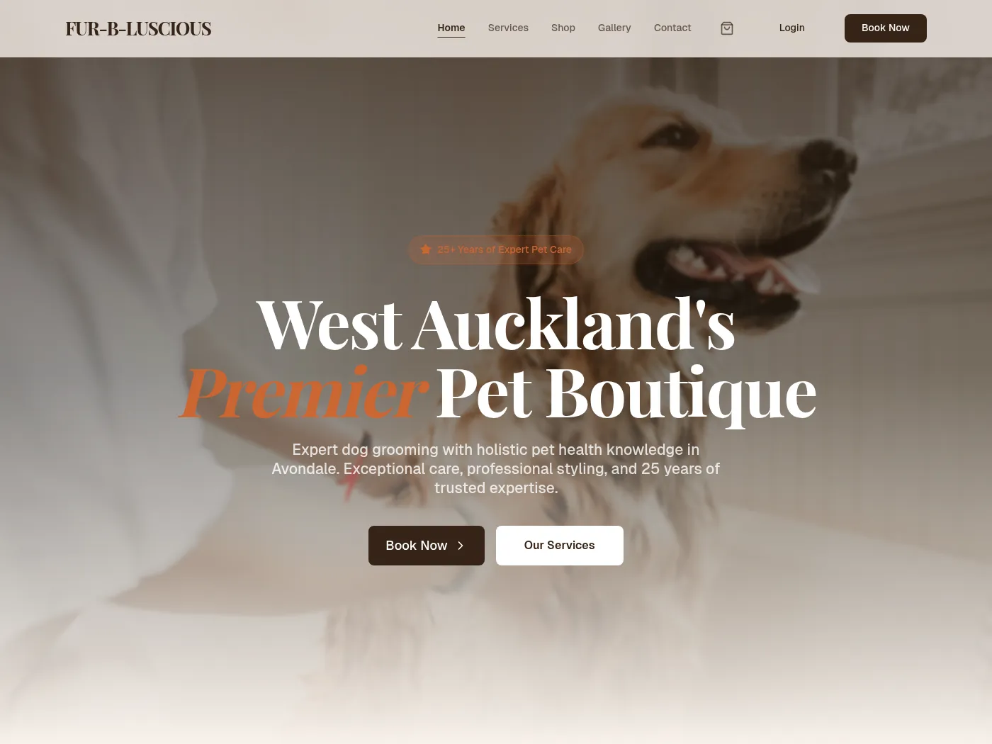 Fur-b-luscious Boutique Site