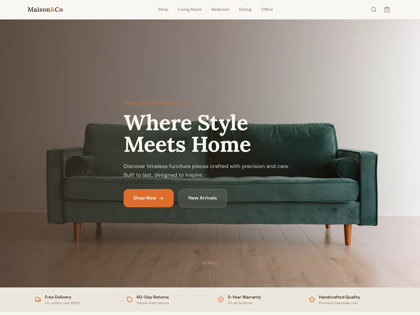 FurnitureShop Online Store