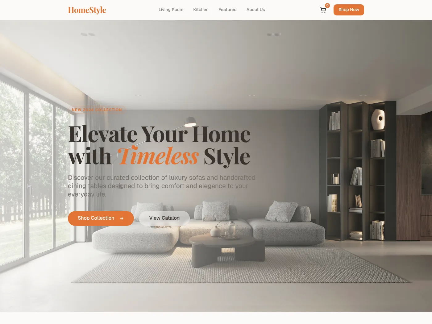HomeStyle Shop Site