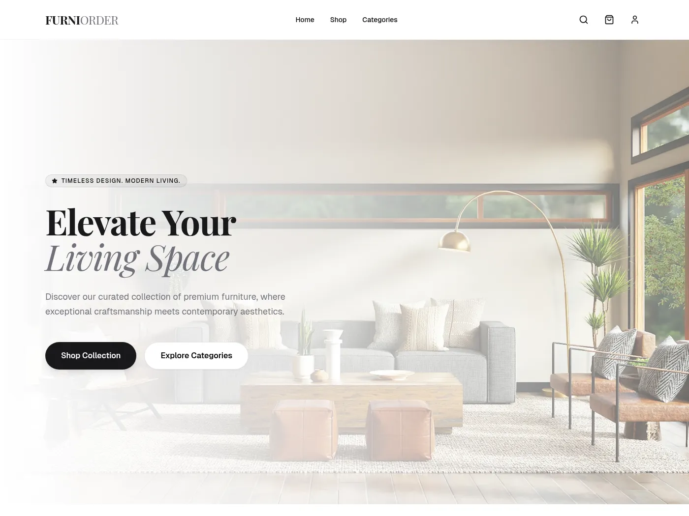 FurniOrder Webstore