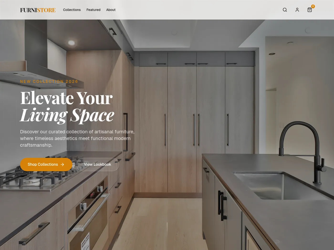 FurniStore Web Showcase