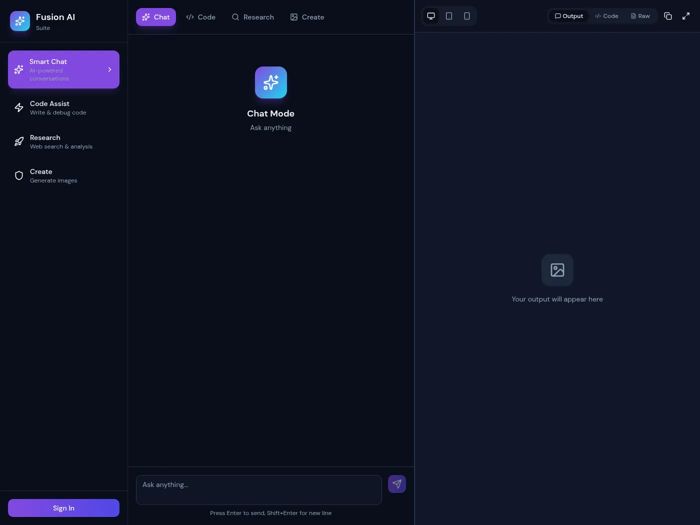 Fusion AI Suite
