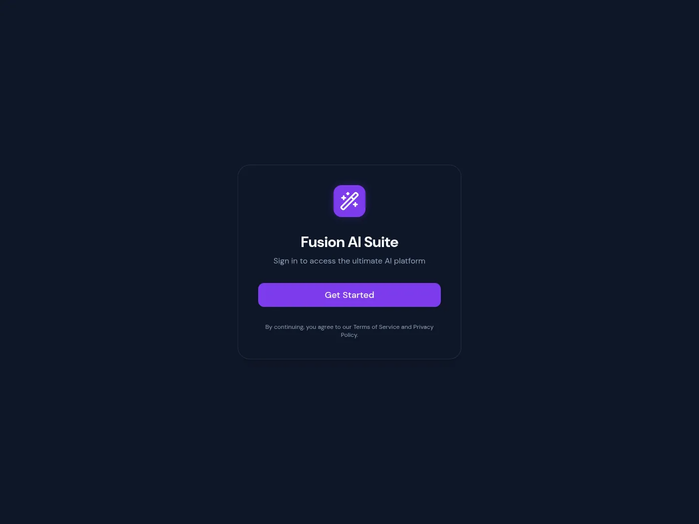 Fusion AI Suite