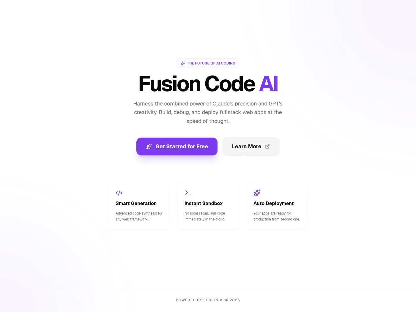 Fusion Code AI