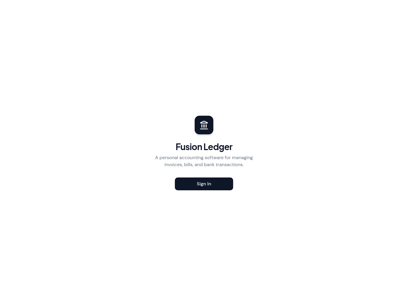 Fusion Ledger
