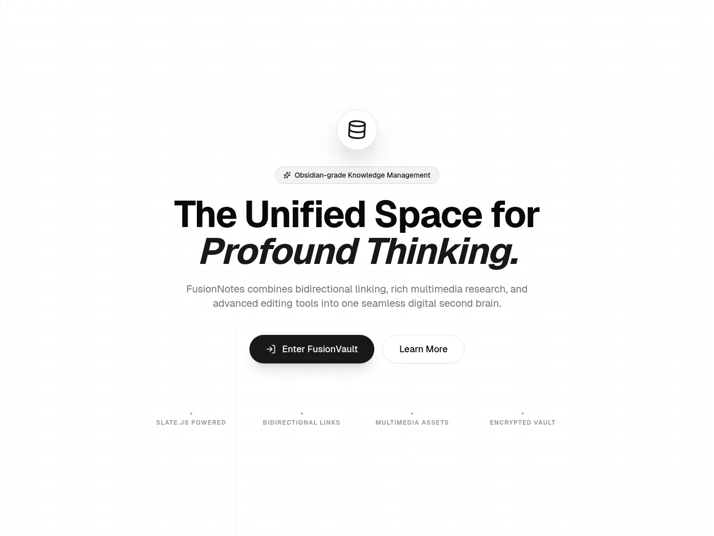 FusionNotes Editor