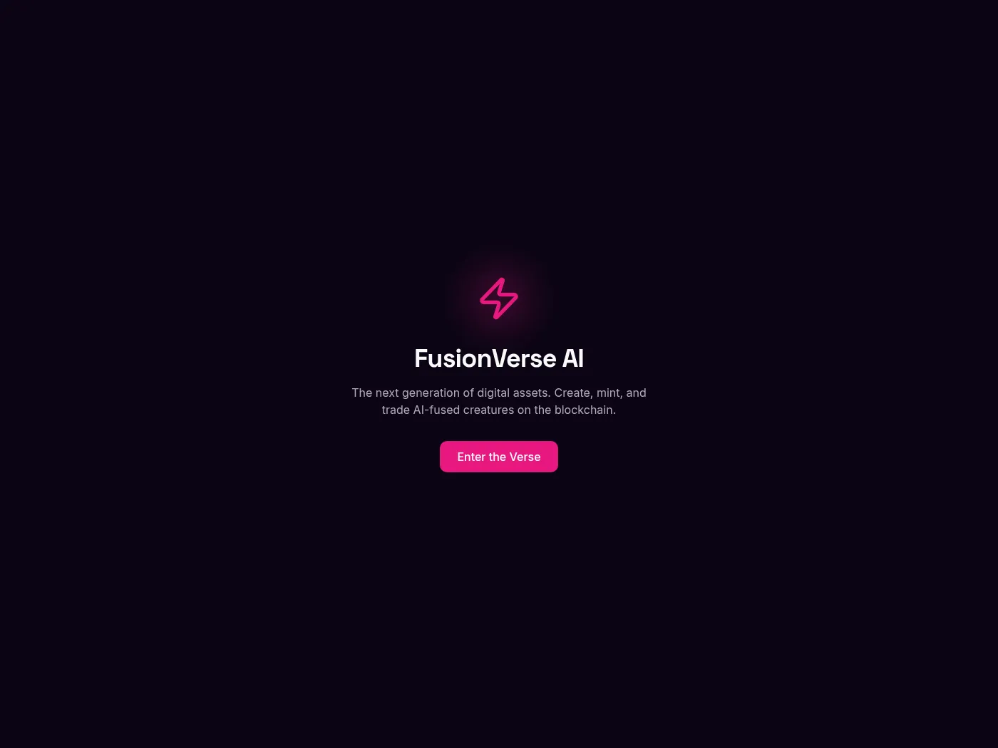 FusionVerse AI Platform