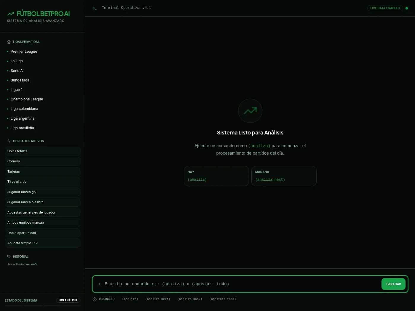 Fútbol BetPro AI