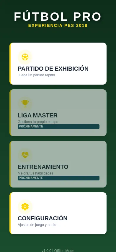 Fútbol Pro Game