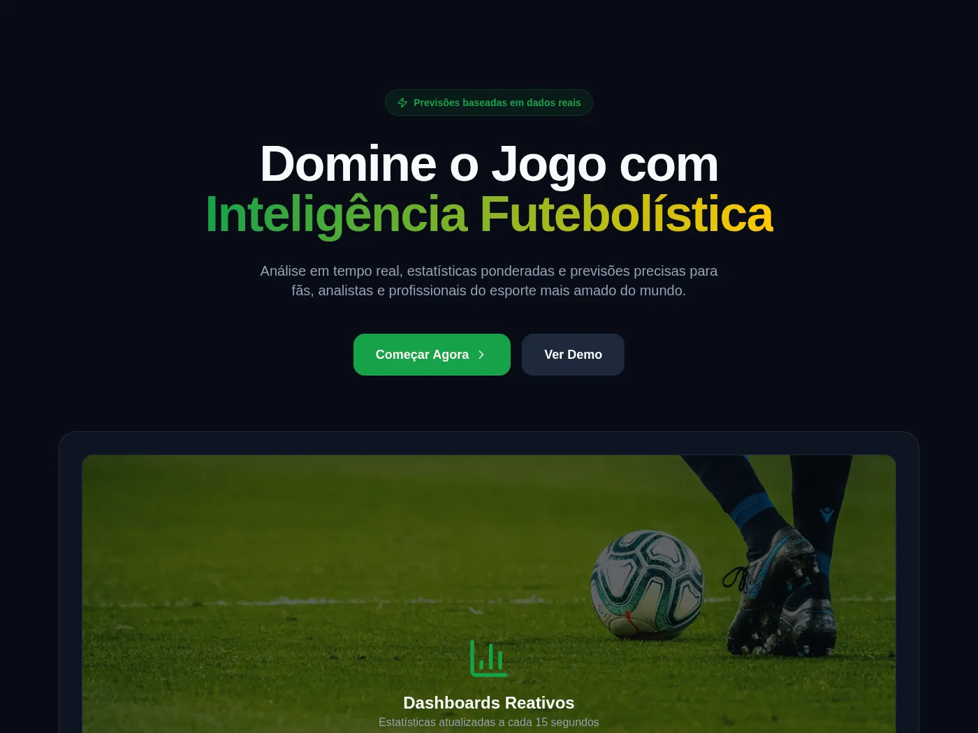 Futebol Live Insights