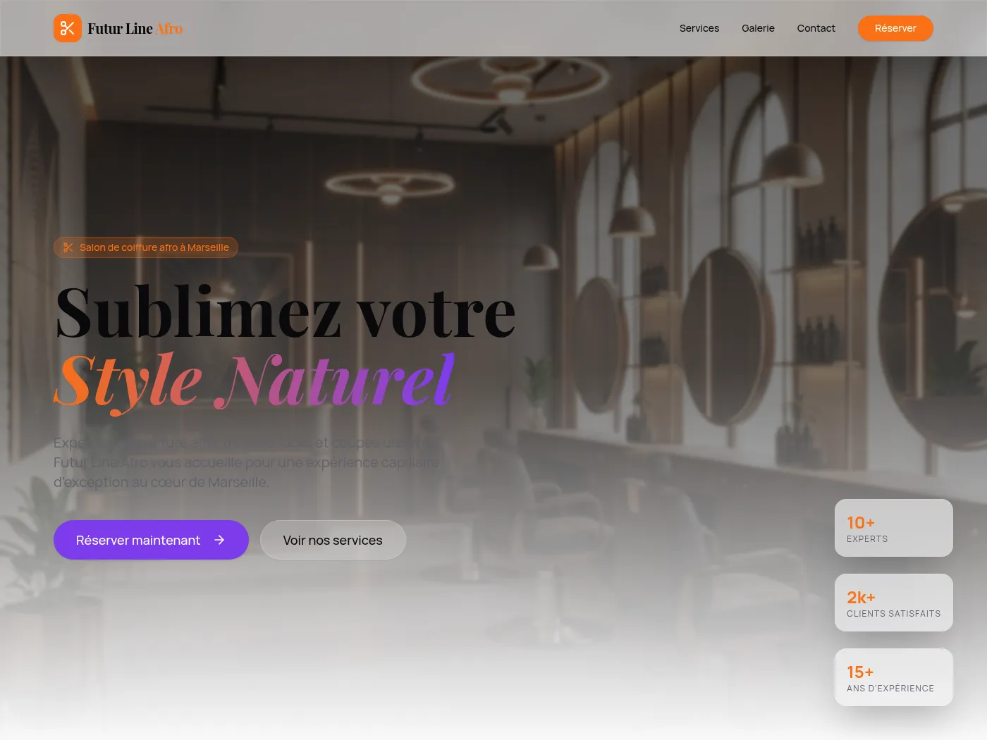 Futur Line Afro Web