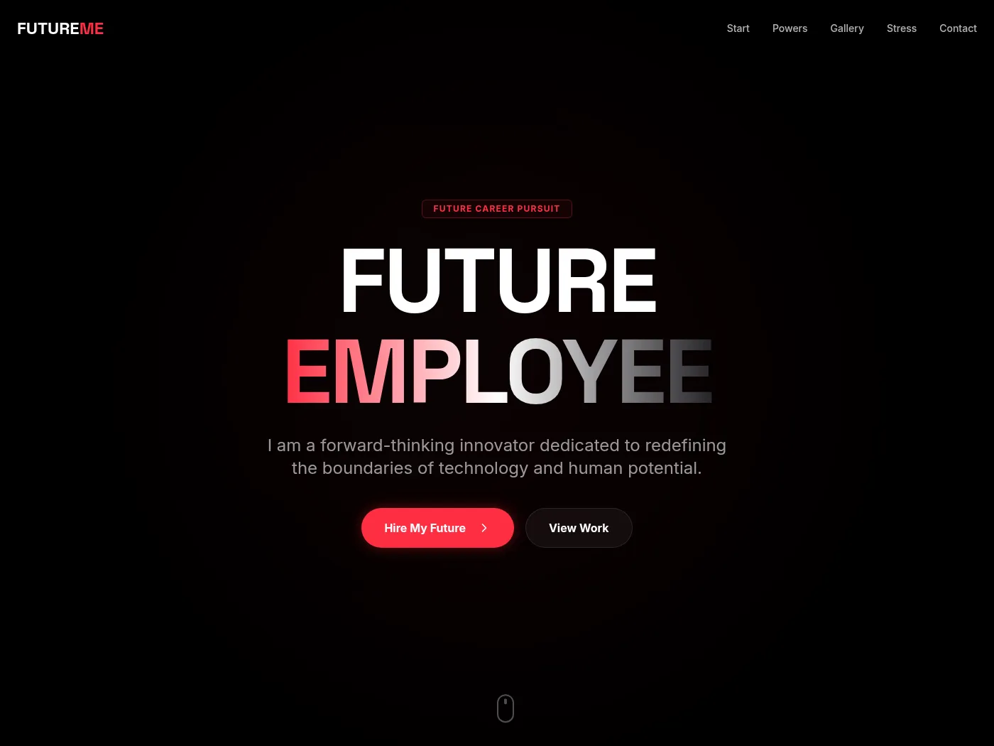FutureMe Landing Page