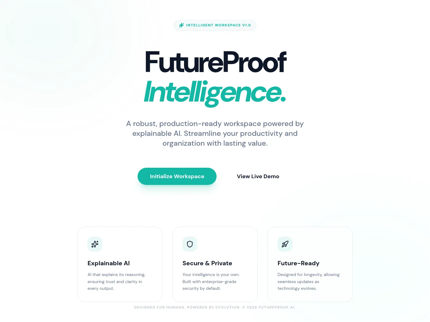 FutureProof AI Workspace