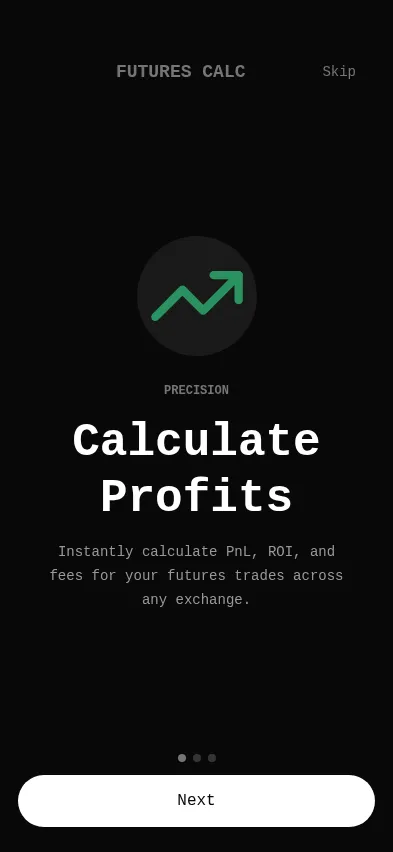 Futures Profit Calculator
