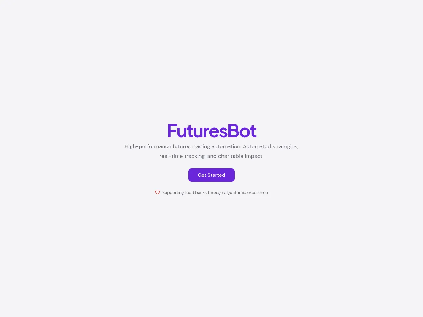 FuturesBot Dashboard